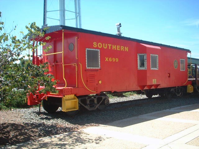 Preserved Southern Caboose X699.